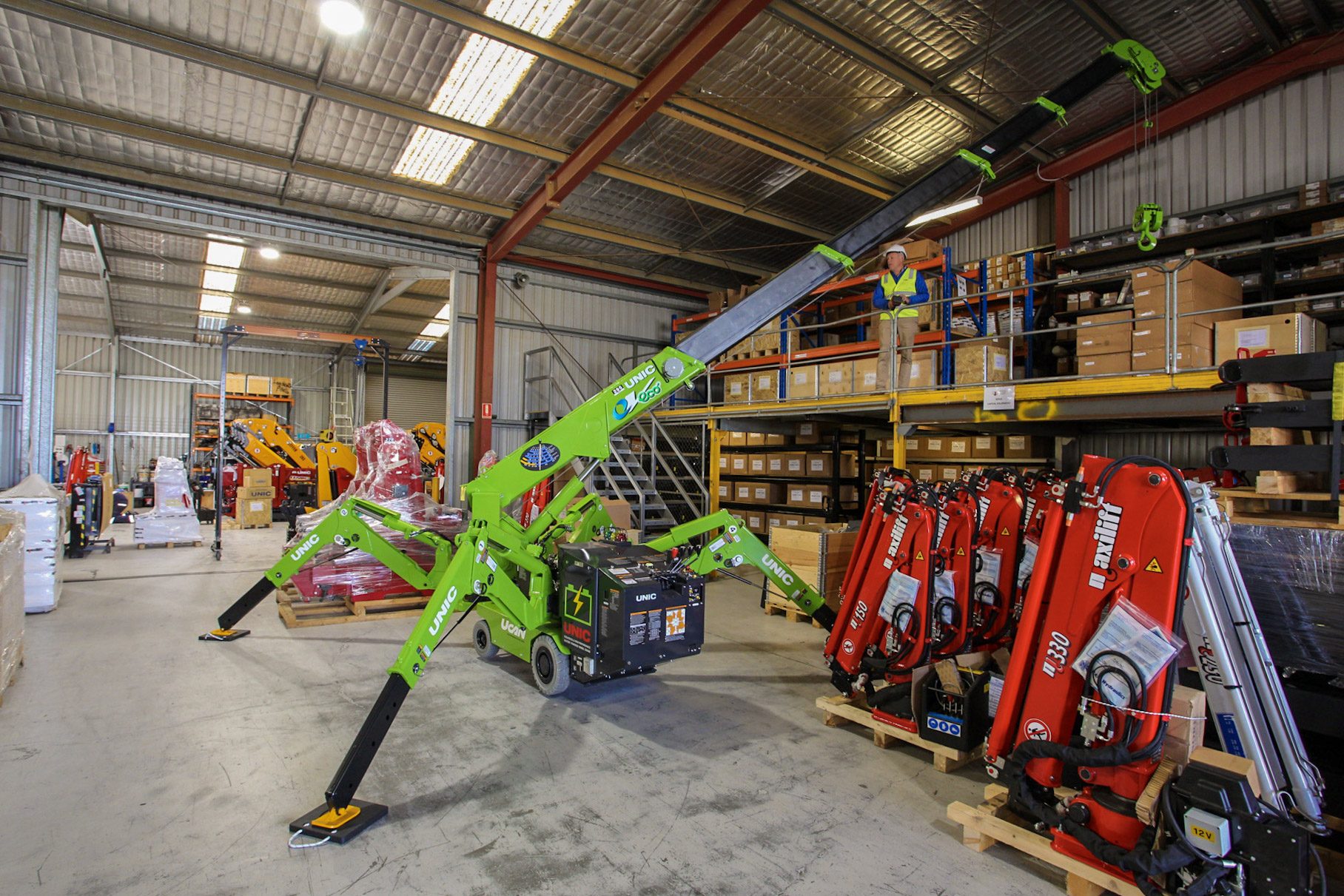 Unic Mini Crawler Stock Update | Maxilift