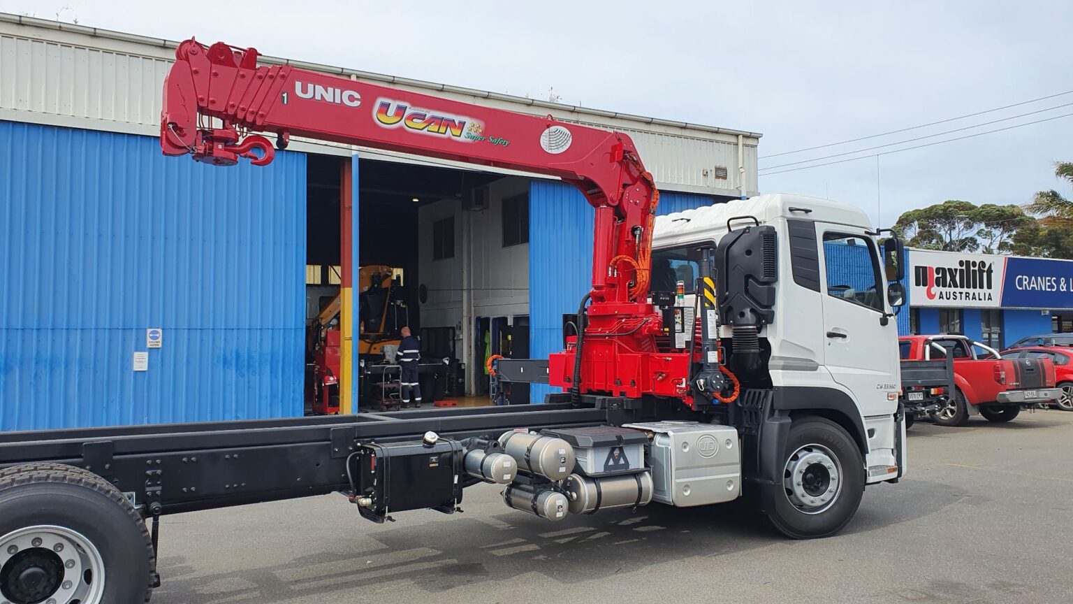 UNIC visit Maxilift Australia | Maxilift