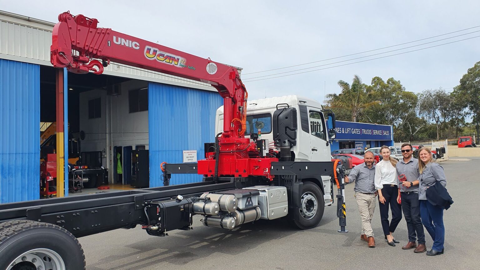 UNIC visit Maxilift Australia | Maxilift