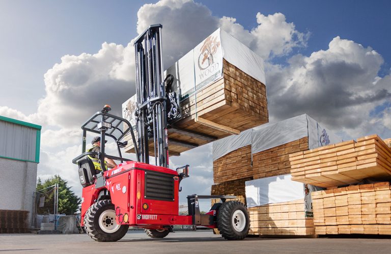Moffett truck mounted forklift | Maxilift Australia